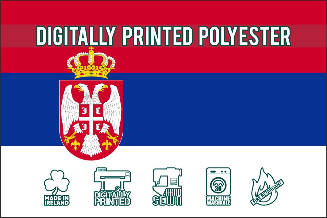 Serbia National Flag – Flags Ireland Prospect Design