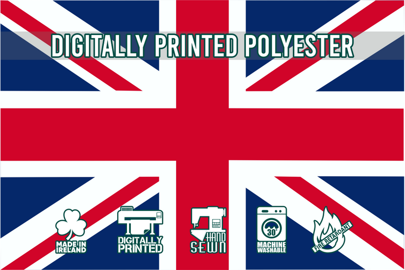 The Union Jack Flag - Handmade in Ireland | Ships Worldwide | Flags ...